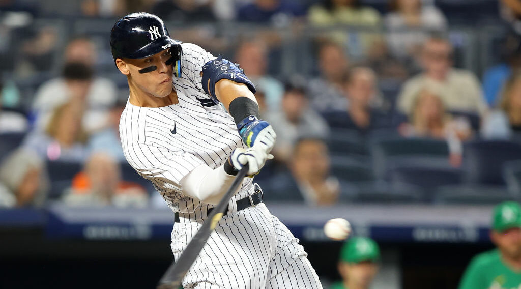 Aaron Judge Out Of Yankees Lineup Due To Elbow Pain | OutKick