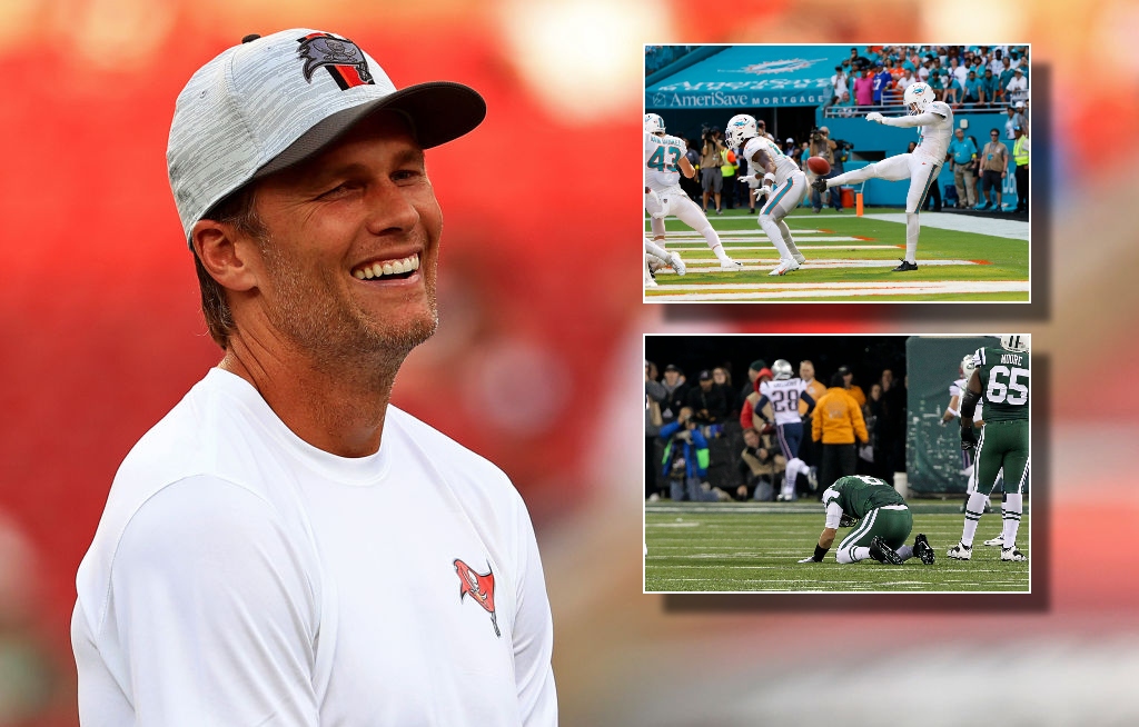 Tom Brady Picks Side On Butt Fumble Vs. Butt Punt | OutKick