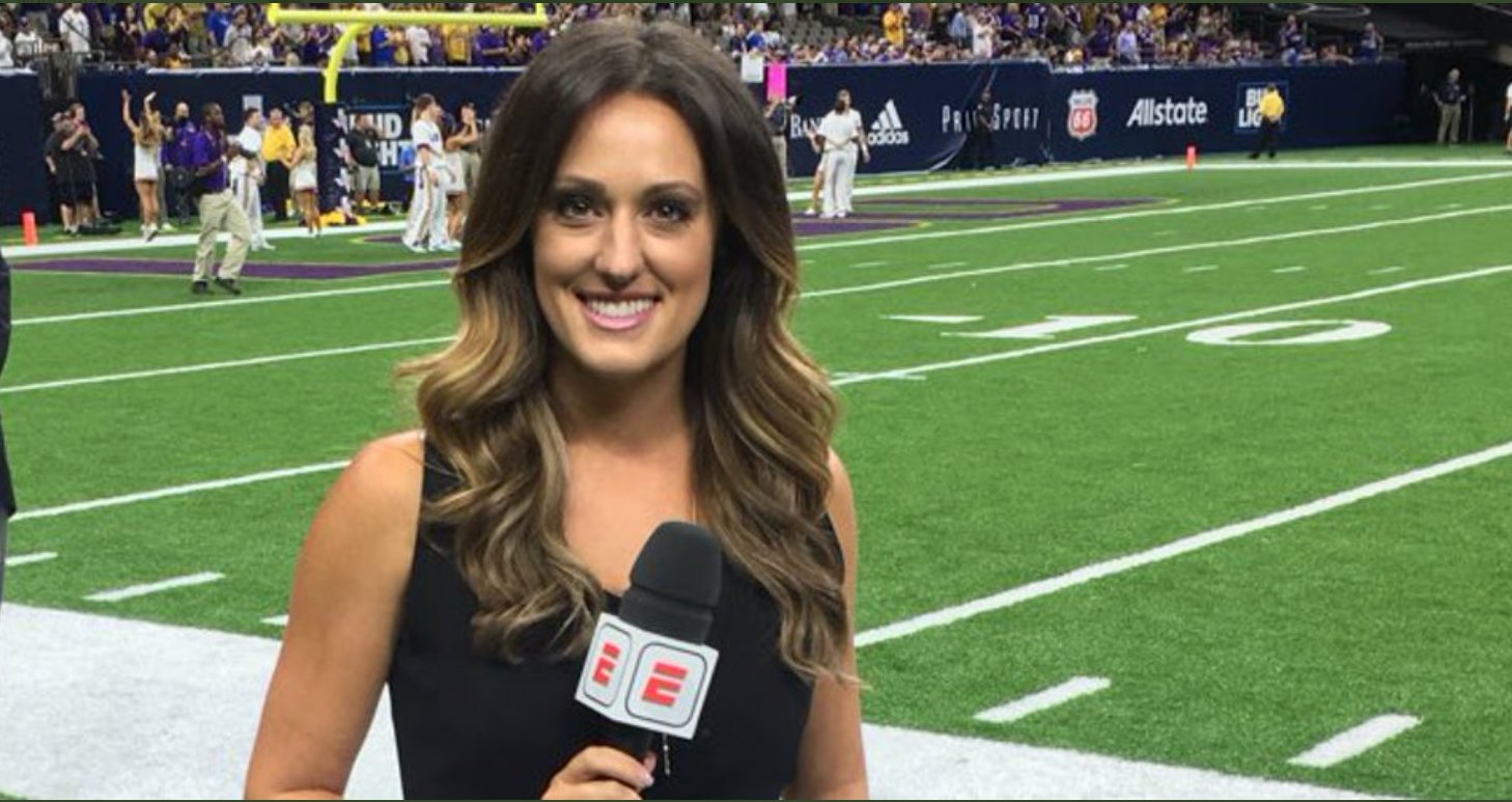 CFB Sideline Reporter To Miss Season Over ESPN's Vaccine Mandate | OutKick