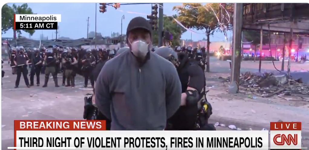 Video Cnn Reporter Omar Jimenez Arrested On Air In Minneapolis