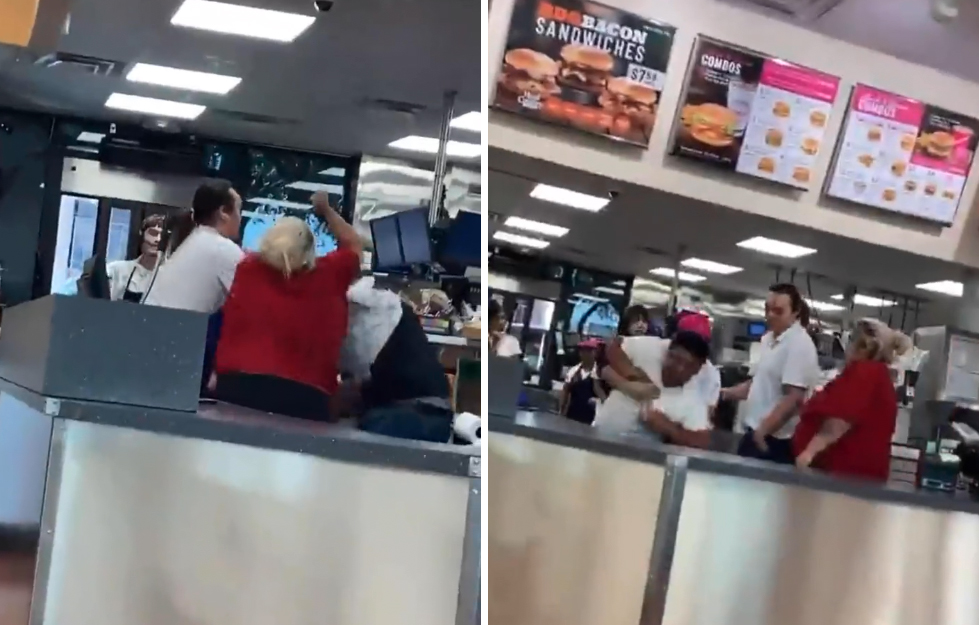 Fast-Food Brawls: All Hell Breaks Loose In Dallas Ice Cream & Burger ...