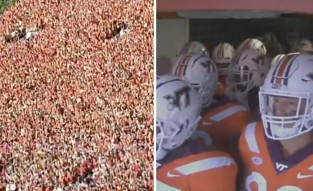 Watch 'Enter Sandman' At Virginia Tech - outkick | OutKick