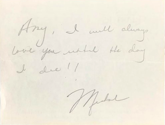 Michael Jordan 1989 Love Letter To Actress Auctions For $25,703 | OutKick