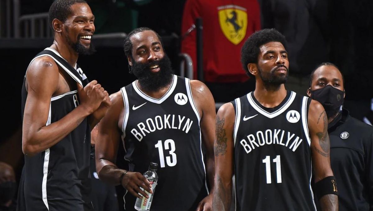 Kevin Durant Tears Up Thinking About Failed Nets Big 3 | OutKick Kevin Durant Tears Up Thinking About Failed Nets Big 3 | OutKick