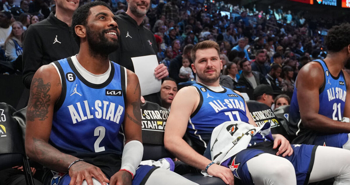 Luka Doncic Fools Kyrie Irving With Classic Trick As Two Build ...