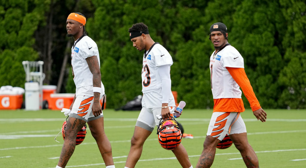 Tee Higgins Hypes Up Bengals WR Trio With Ja'Marr Chase, Tyler Boyd ... Tee Higgins Hypes Up Bengals WR Trio With Ja'Marr Chase, Tyler Boyd ...