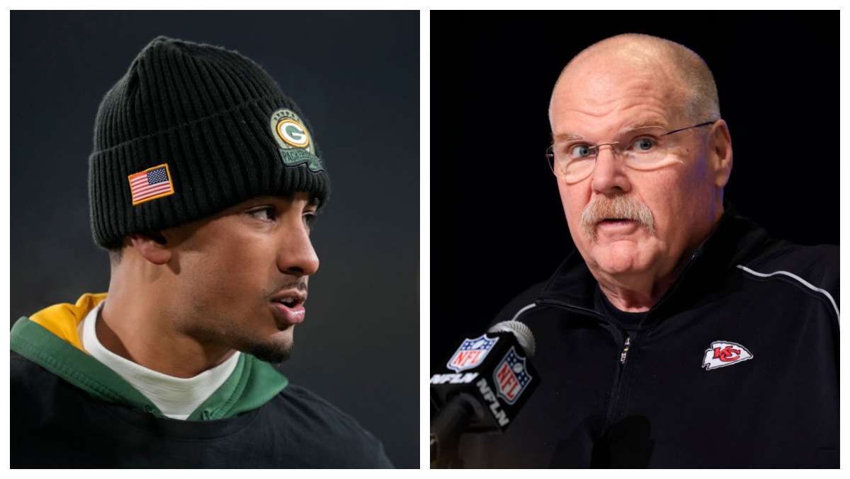 Andy Reid Has No Clue Who Jordan Love Is In Painful Few Seconds For ...