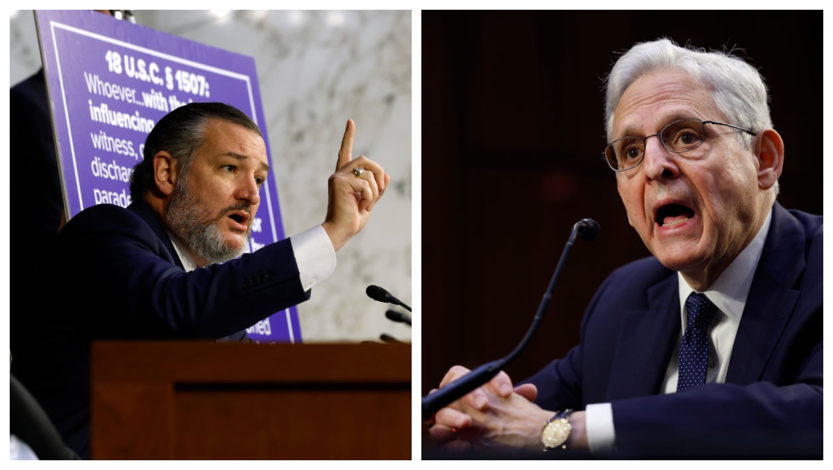Ted Cruz Goes After Merrick Garland For Threats to Supreme Court ...