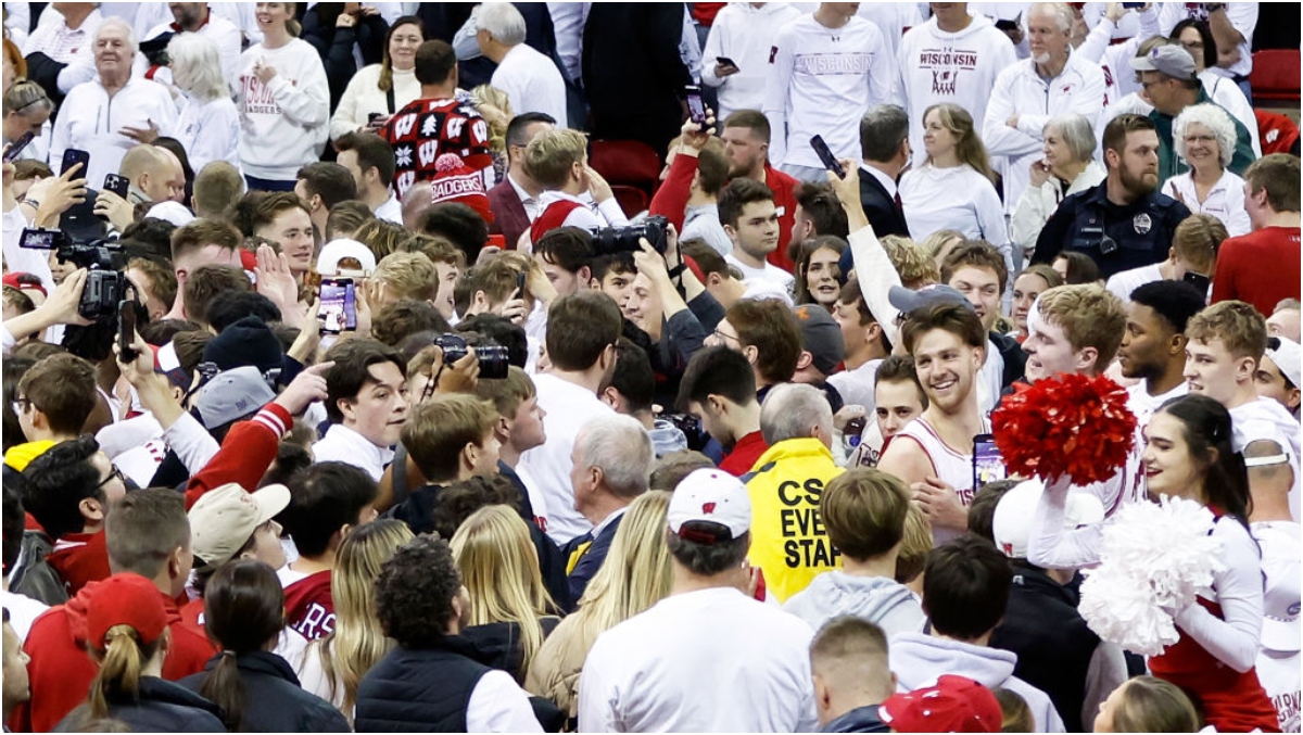 Wisconsin Should Be Better Than Storming The Court Against Marquette ...