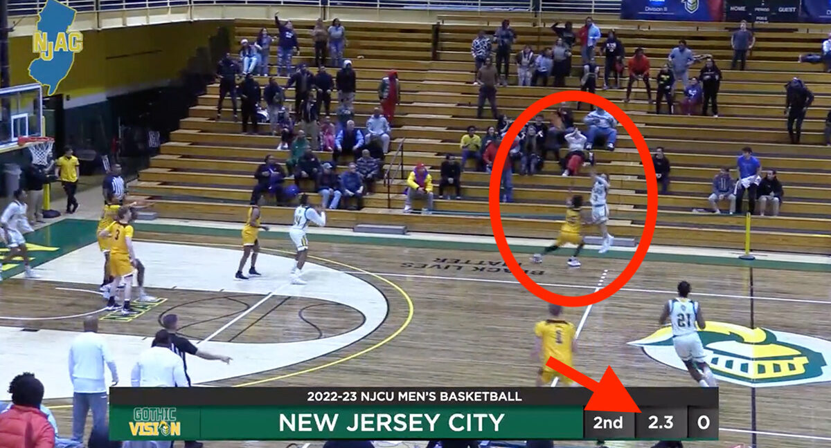 College Basketball Team Hits Two Threes In 5.2 Seconds To Win At Buzzer ...