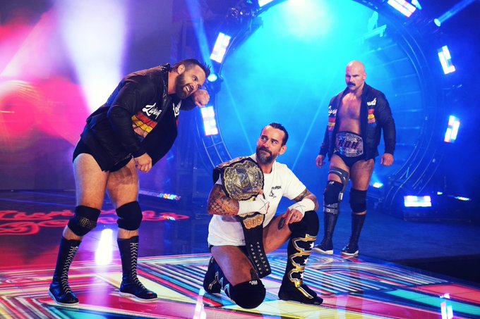CM PUNK Injured And Broken Hearted Gives Up His AEW Crown | OutKick CM PUNK Injured And Broken Hearted Gives Up His AEW Crown | OutKick