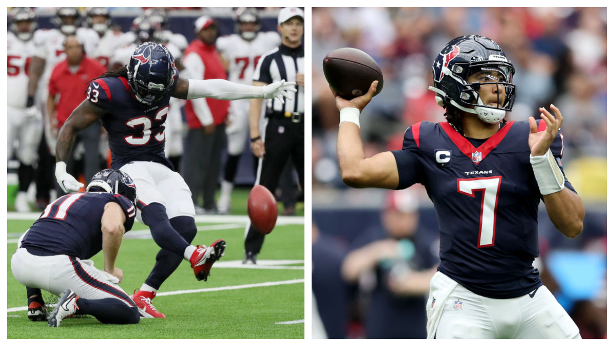 Houston Texans RB Dare Ogunbowale Kicks Go-Ahead Field Goal, But C.J ...