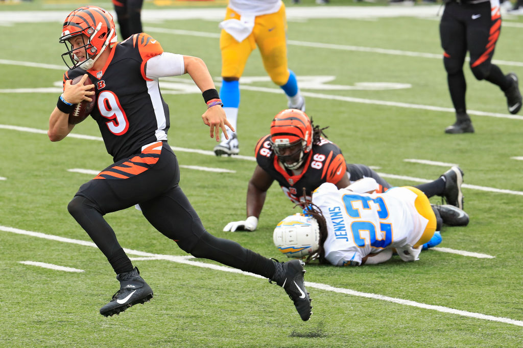 Joe Burrow's First NFL TD Was a Gorgeous QB Keeper | OutKick
