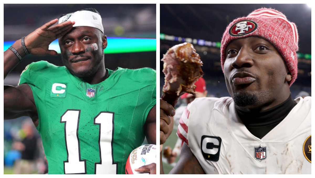 A.J. Brown, Deebo Samuel Joking On Social Media Ahead Of Eagles-49ers ...