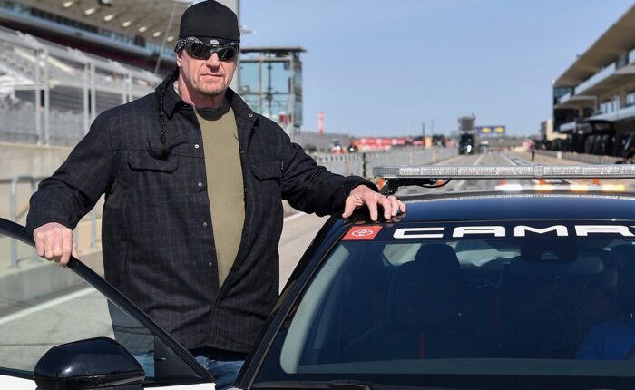 Watch: WWE Legend 'The Undertaker' Drives Pace Car At NASCAR Race In ...