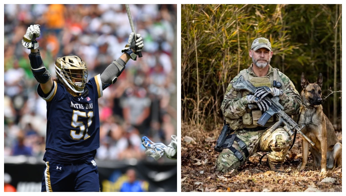 Notre Dame Lacrosse Star Credits Navy Seal Shot 27 Times As Motivation ...