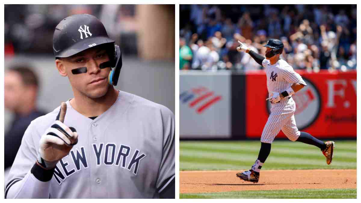 Aaron Judge Responds To "Arson Judge" Viral Tweet On Podcast With Mookie Betts | OutKick
