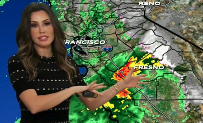 ABC7's Leslie Lopez Gets A Surprise During Weather, Riverboat Ron Kick ...