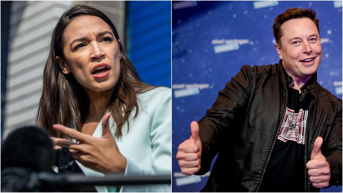 Elon Musk Fires Back At AOC On Twitter: 'Now Pay $8' | OutKick