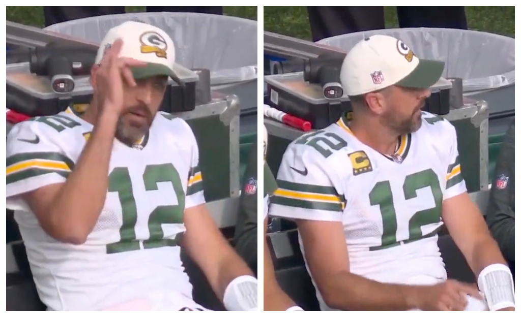 Aaron Rodgers Looked Frustrated During Loss To Minnesota - outkick ...