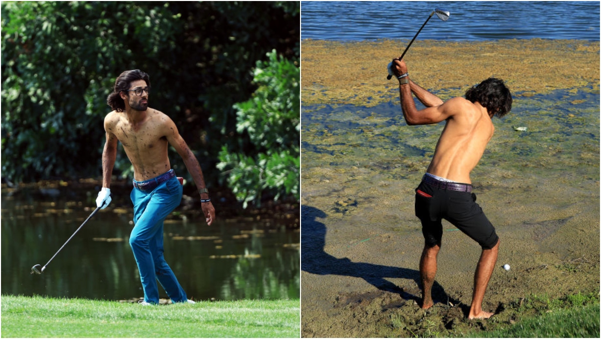 Golfer Akshay Bhatia Sheds Clothes For Pair Of Shots At Honda Cla
