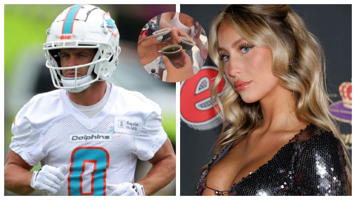 Tiktok Star Alix Earle Goes Fins Up At Dolphins Game In Braxton