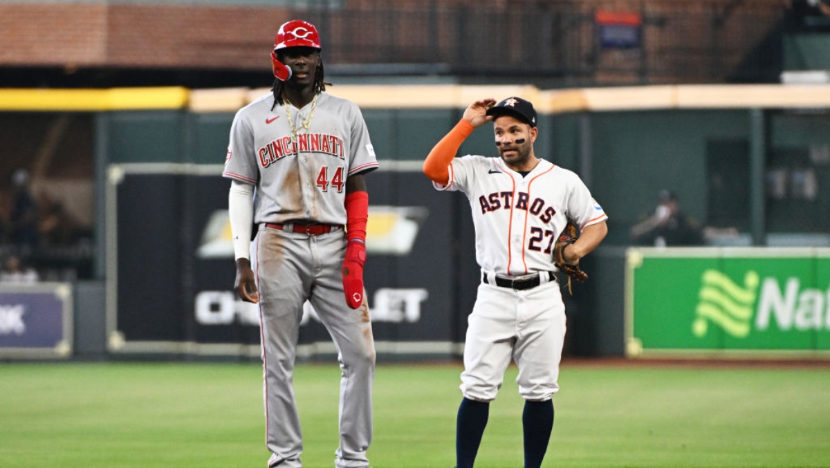 We've Got A New Photo Of Jose Altuve Next To Someone Tall | OutKick