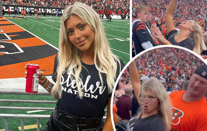 Steelers Fan Amanda Vance Gets Obnoxious In Cincinnati | OutKick