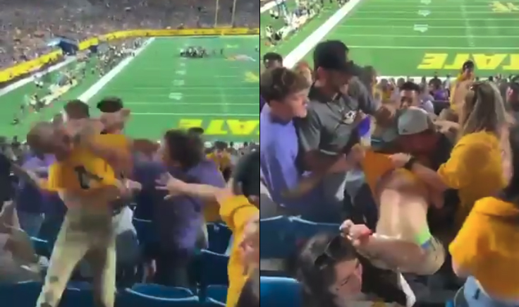 Fans Unleashed: ECU Fans Gang Up On App State Guy; Eastern Washington ...