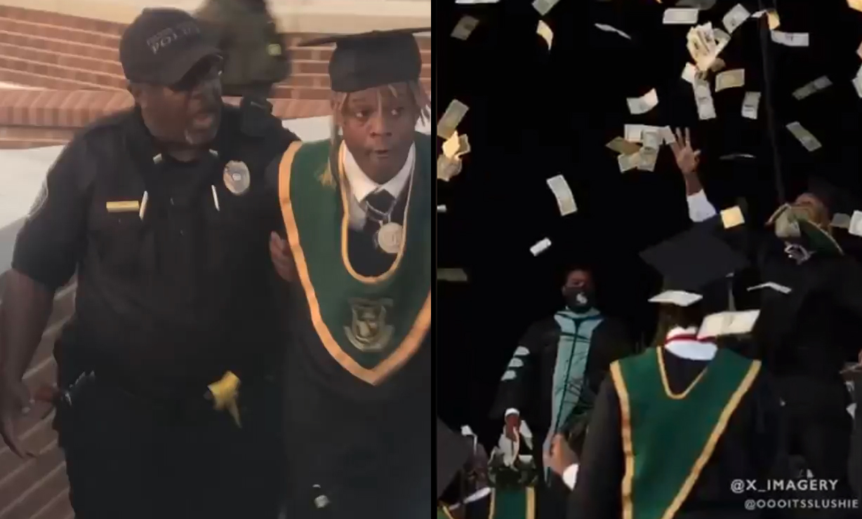Atlanta Rapper Makes It Rain At HS Graduation, Seems To Understand ...