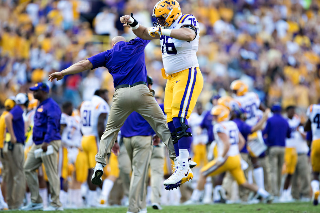 Video: LSU Players Are Not Loving The New Face Shield | OutKick