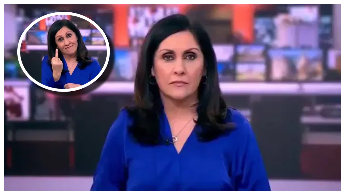 BBC Anchor Caught Flipping Off Camera Right As Show Goes Live | OutKick