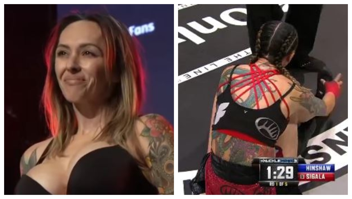BKFC Fighter & OnlyFans Model Charisa Sigala, Who Turned Heads With Revealing Weigh-In, Suffers ...