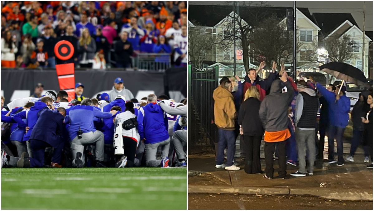 Bills Returning To Buffalo After Damar Hamlin Collapse, Fans Offer ...