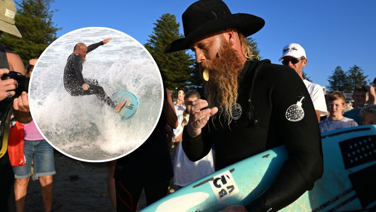 Ex-Pro Surfer Spends Almost Two Days Straight Shreddin' Gnar | OutKick