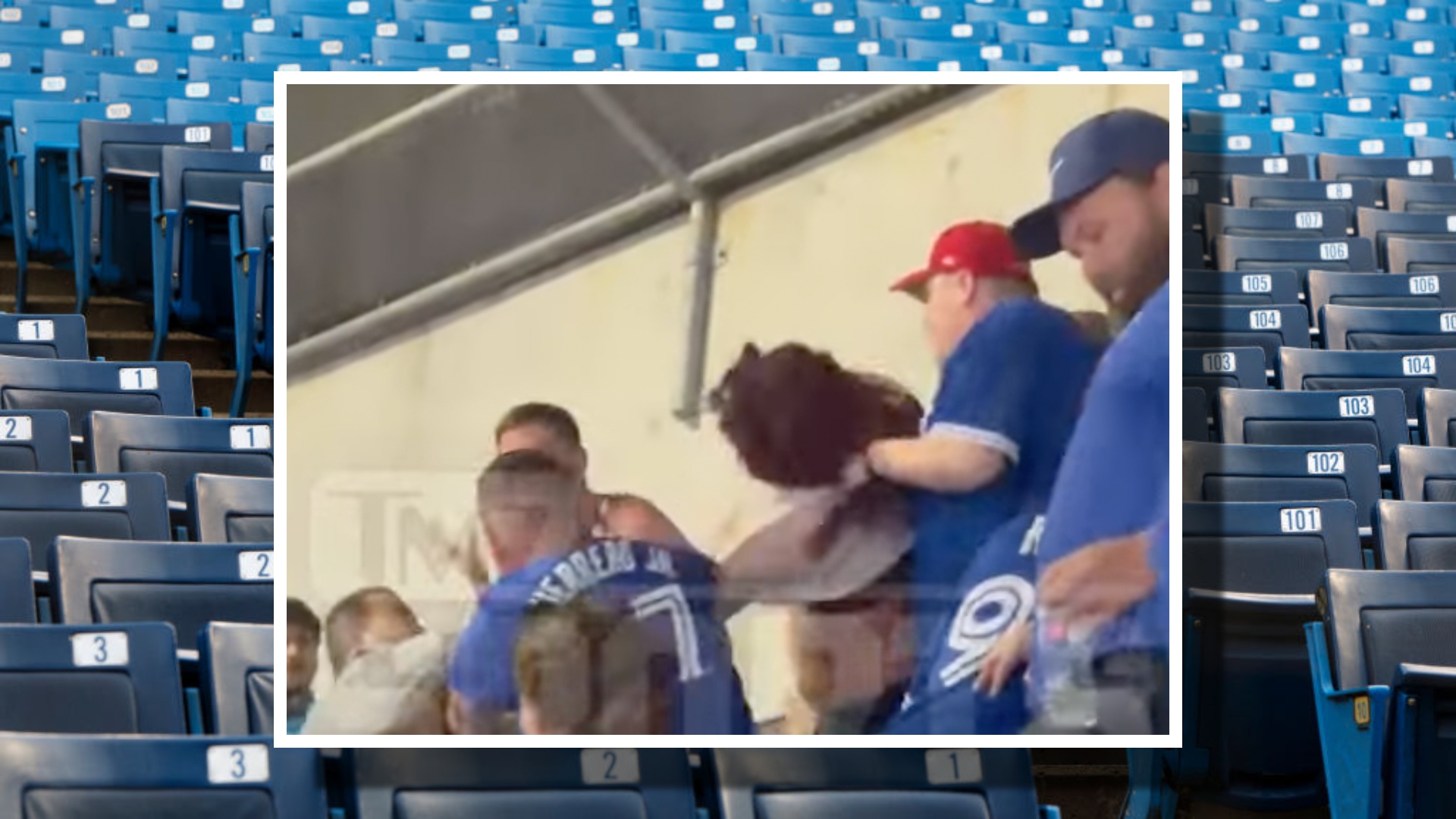 Wild Catfight Breaks Out At Blue Jays Game | OutKick