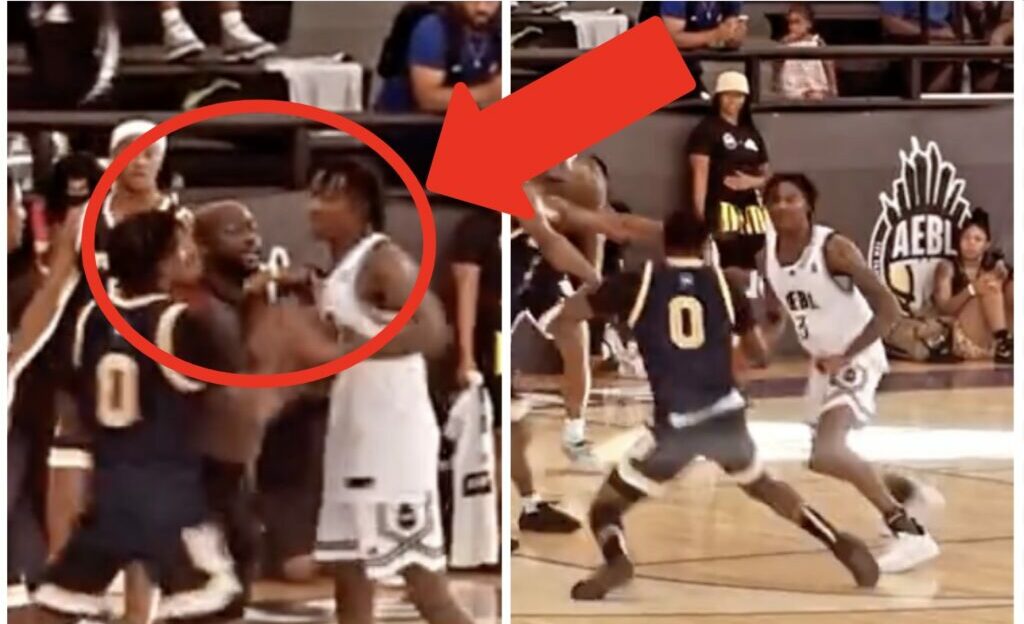 Brandon Goodwin Throws Punch During Pro-Am Game - outkick | OutKick