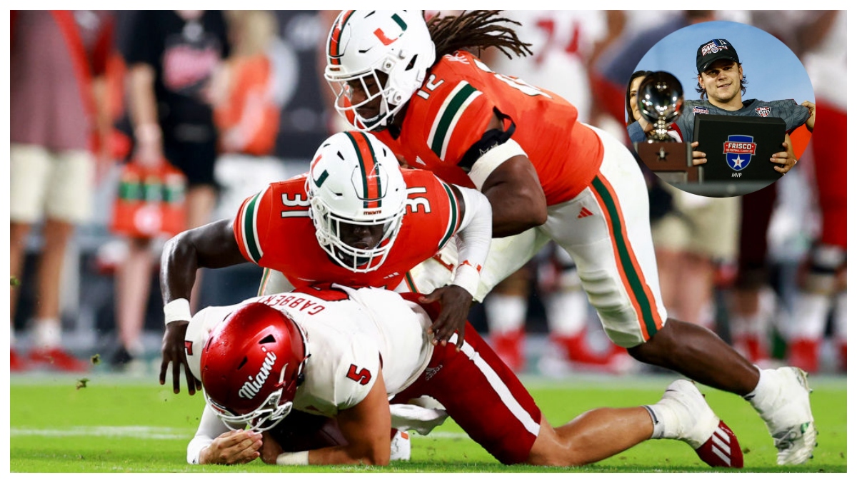 Miami Hurricanes Fans Drag RedHawks QB Brett Gabbert After He Declared ...