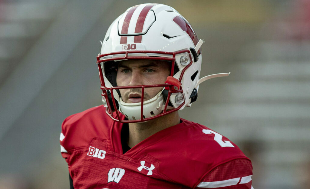 Wisconsin QB Chase Wolf Out For The Year: REPORT - outkick | OutKick
