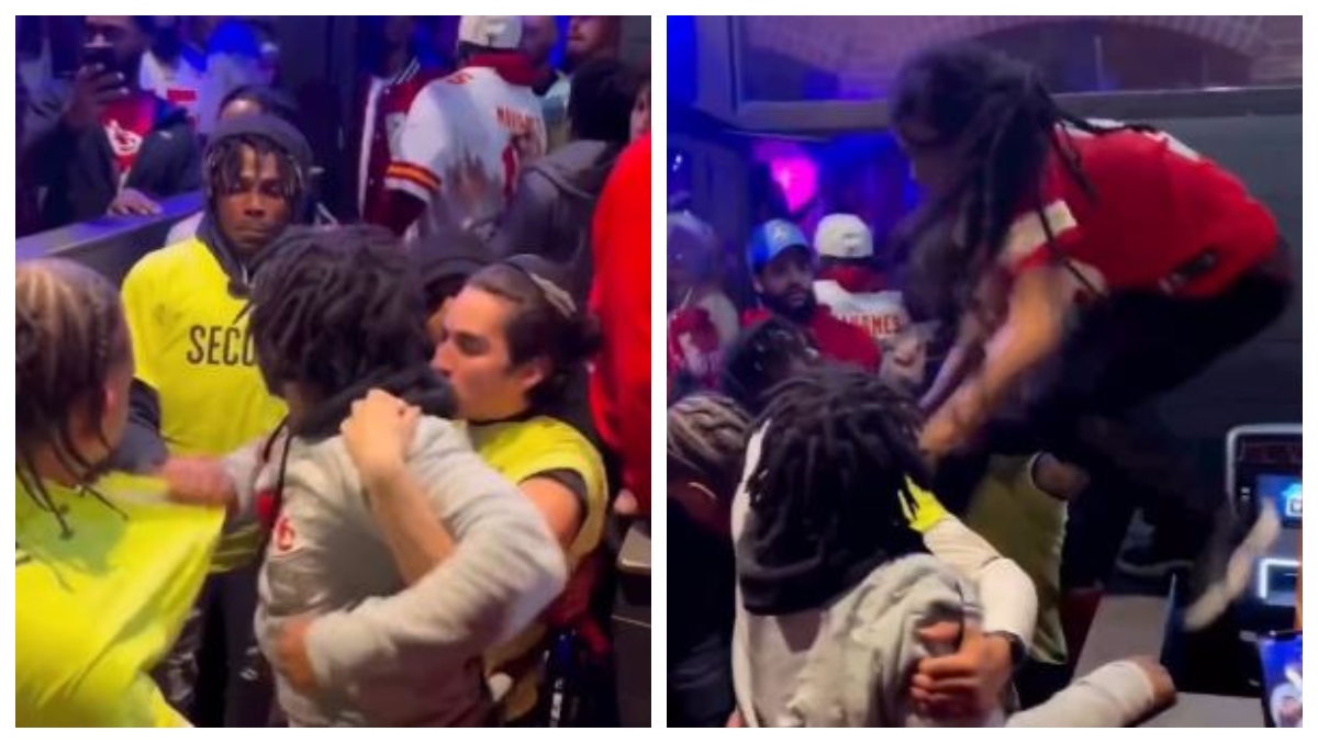 Chiefs Fans Fight Security Guards After Loss To The Lions | OutKick