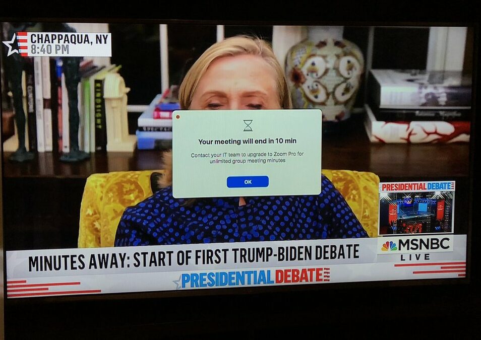 Hillary Clinton Uses Free Zoom on MSNBC | OutKick