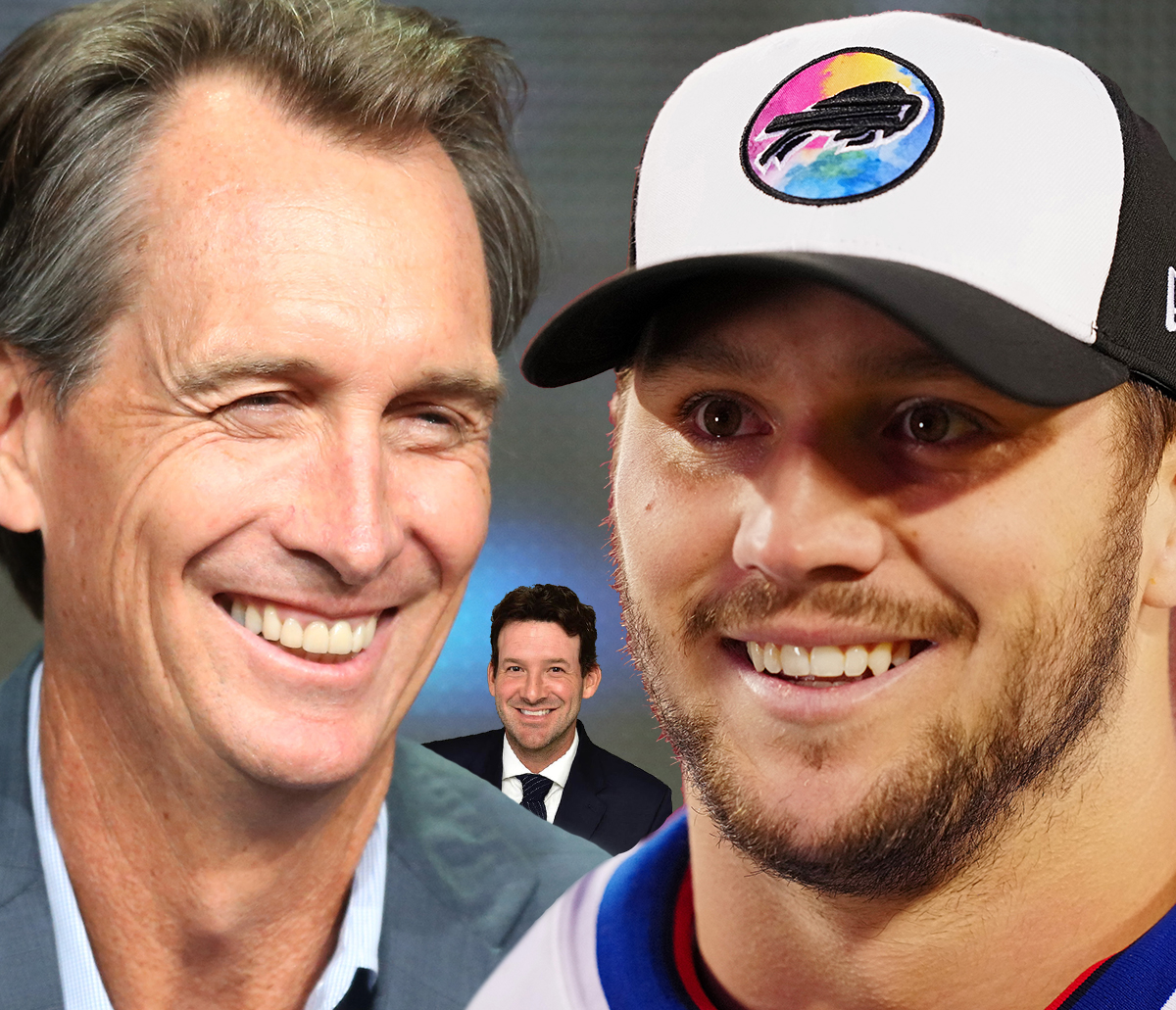 Cris Collinsworth Gets Destroyed For His Love Affair With Josh Allen ...