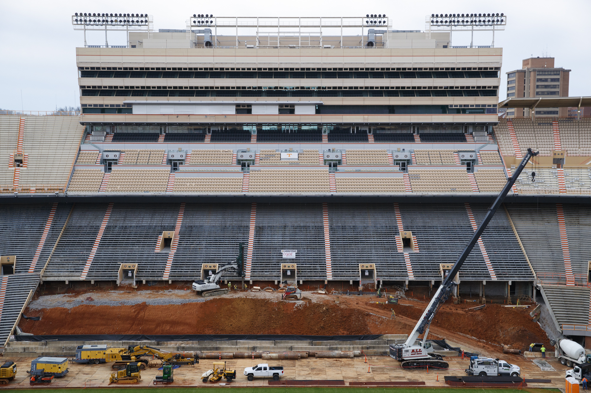 Major Renovations Of Tennessee's Historic Neyland Stadium Continue ...