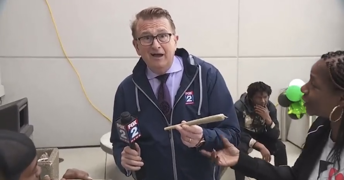Detroit Reporter Highly Entertains On 420 Day, Riding On Weed Bus | OutKick