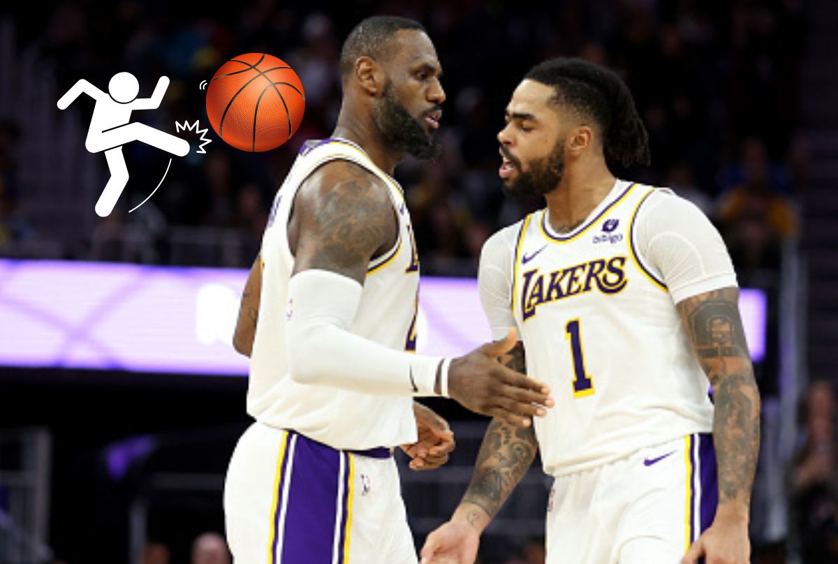 Lakers' D'Angelo Russell Fined $15K After Inconsequentially Kicking A ...