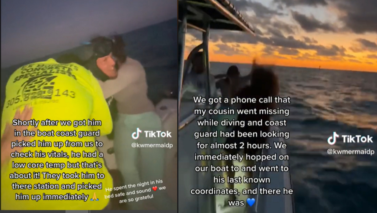 Video Catches Moment A 22-Year-Old Is Found Alive After Being Stranded ...