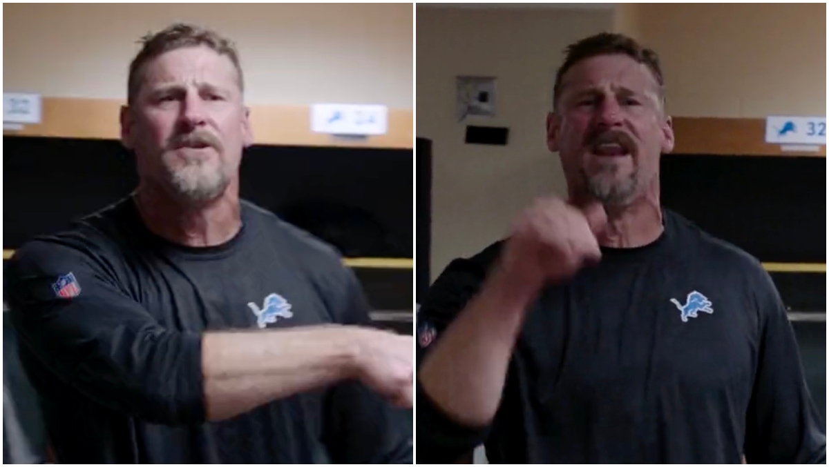 Dan Campbell Gives Electric Speech After Beating The Packers - outkick ...