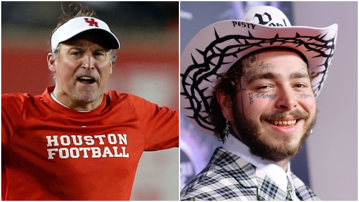 Dana Holgorsen Makes Surprising Post Malone Admission - outkick | OutKick