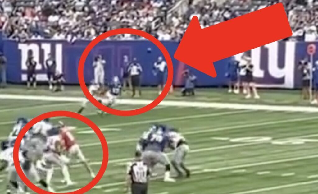 Daniel Jones Throws Horrific Pass During Scrimmage - outkick | OutKick