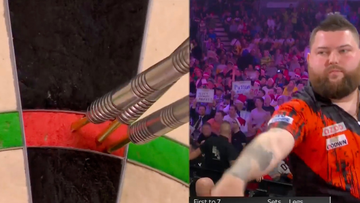 Announcers, Crowd Lose Their Minds During Insane Darts Leg | OutKick